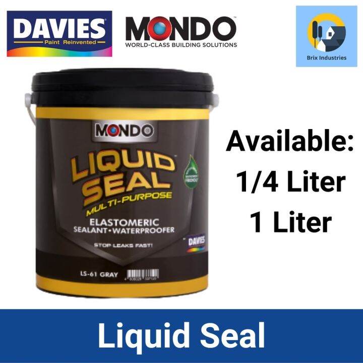 The roof and the floor Tools 【COD】 qngcw2 Mondo Liquid Seal Elastomeric Sealant Waterproofer ...