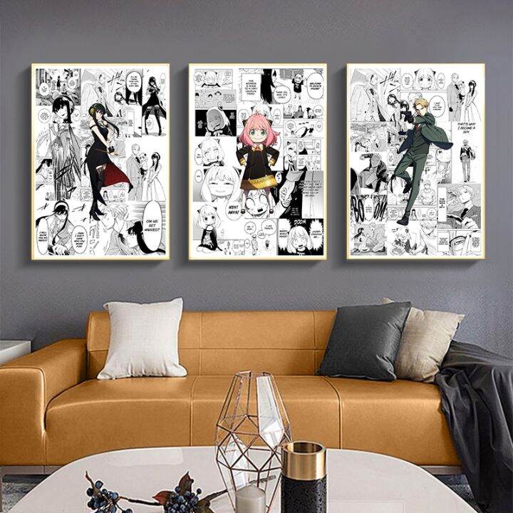 HD Loid Manga Panel Poster 2022 Anime Spy X Family Posters Canvas ...