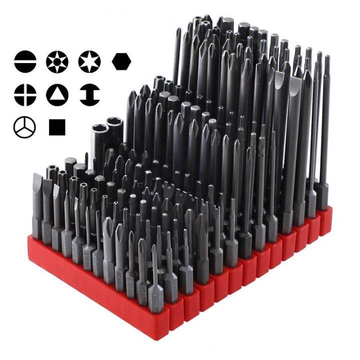 {SAVAGE Hardware Tools} 13PCS Screwdriver Bit Set 6.35mm Screwdriver ...