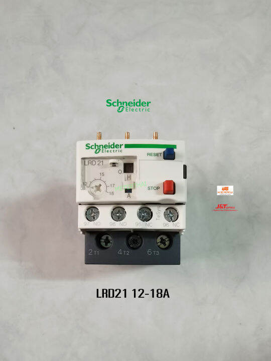 Schneider LRD21 Overload Relay โอเวอร์โหลดรีเลย์ 12-18A | Lazada.co.th