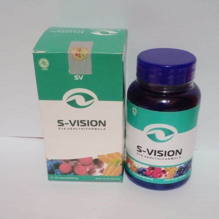 [SVS] COD | Multivitamin Kesehatan Mata S - Vision Smart Vision 60 ...
