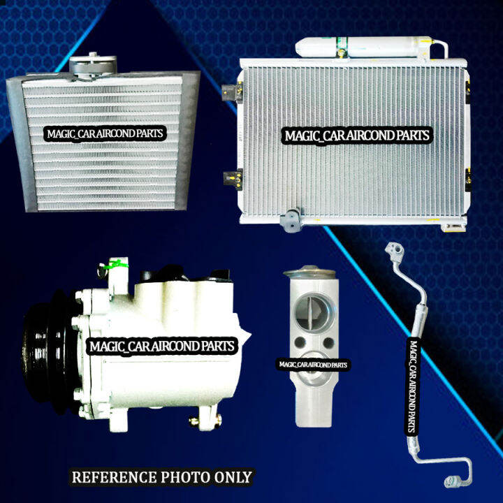 PERODUA VIVA ELITE COOLING COIL EVAPORATOR / CONDENSER / COMPRESSOR ...