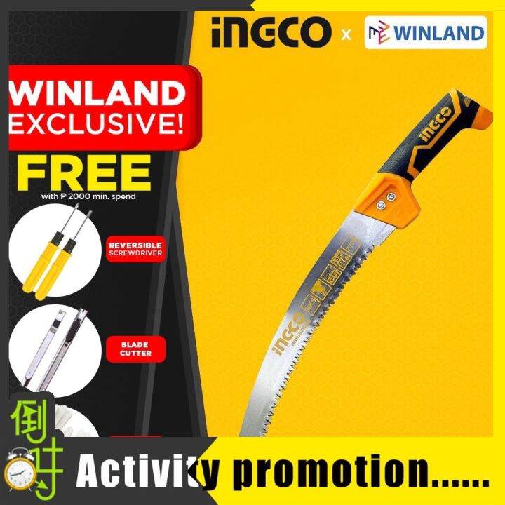 ♣∋☍ INGCO by Winland Pruning Saw Shears 13 Tree Pruner Garden Cutter ...