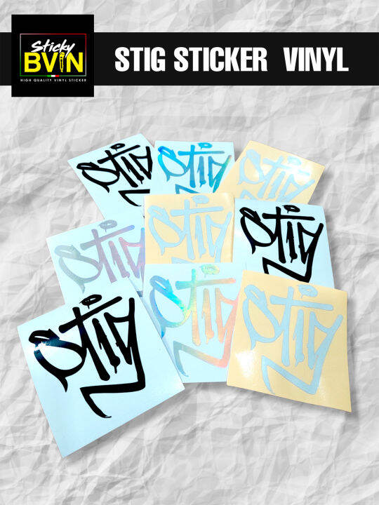 Stig Logo Sticker Vinyl Decal for Motorcycles | Lazada PH