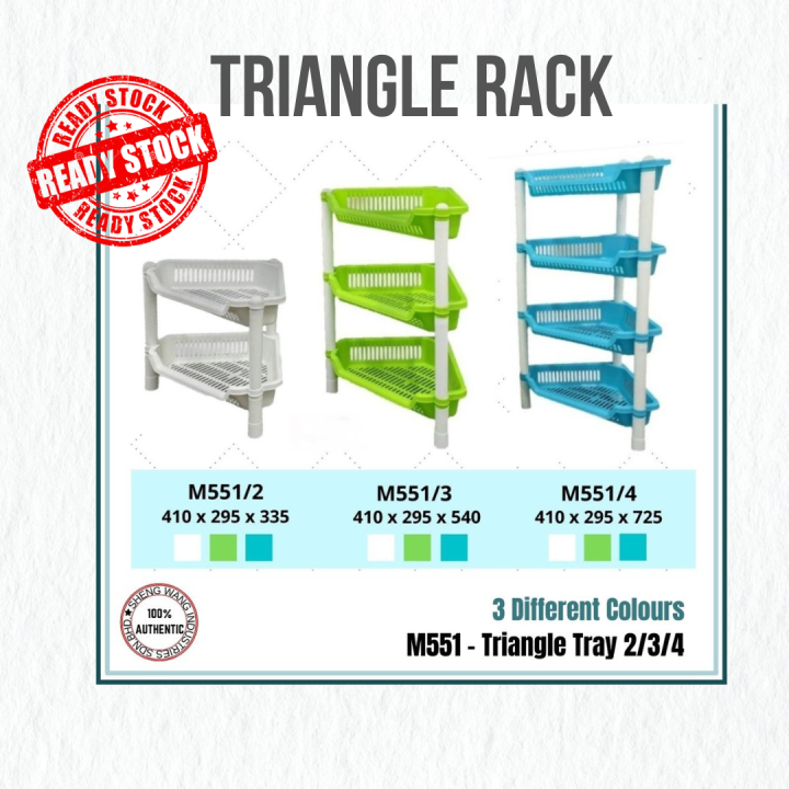 Plastic Triangle Tray / Triangle Rack / Kitchen Rack / Bathroom Rack ...