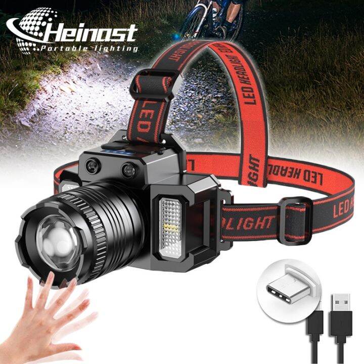 Rechargeable Flashing 2000mah Super Bright Torch Light T51 Induction ...