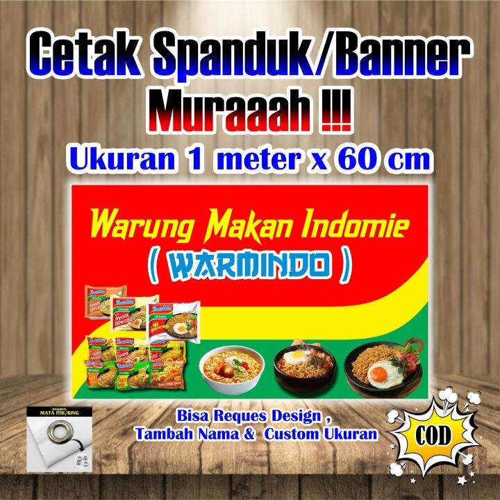 Spanduk Warmindo Ukuran 1 Meter X 60 Cm Lazada Indonesia Spanduk Warmindo Ukuran 1 Meter X 60 Cm Lazada Indonesia