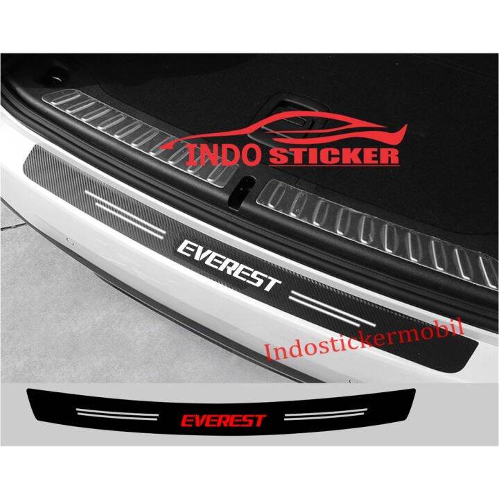 STICKER MOBIL EVEREST STICKER KARBON 3D PELINDUNG PINTU PIJAKAN pBUMPER ...