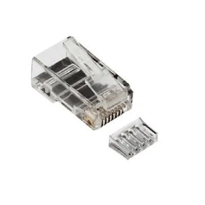 Link US-1002 CAT 6 RJ45 Plug Unshield, 2 Layer with pre-insert bar ...