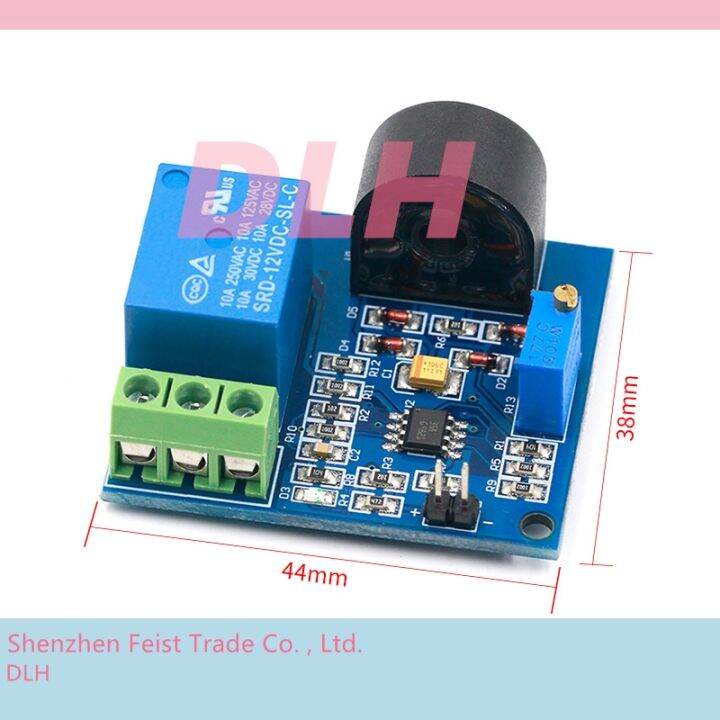 Ac Current Detection Sensor Module 5v 12v 24v Relay Protection Module