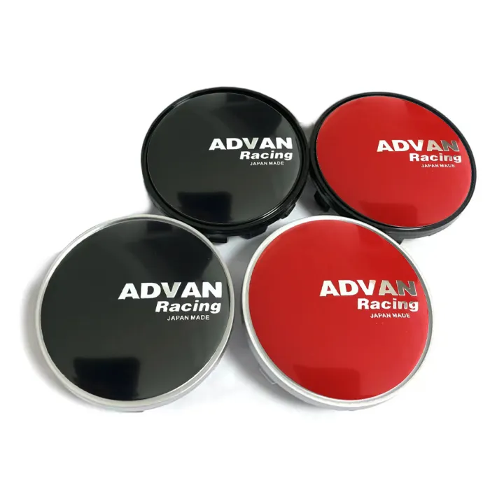 4pc 59mm ADVAN Racing Wheel Center Cover Rim Hub Cap Center Cap for ...