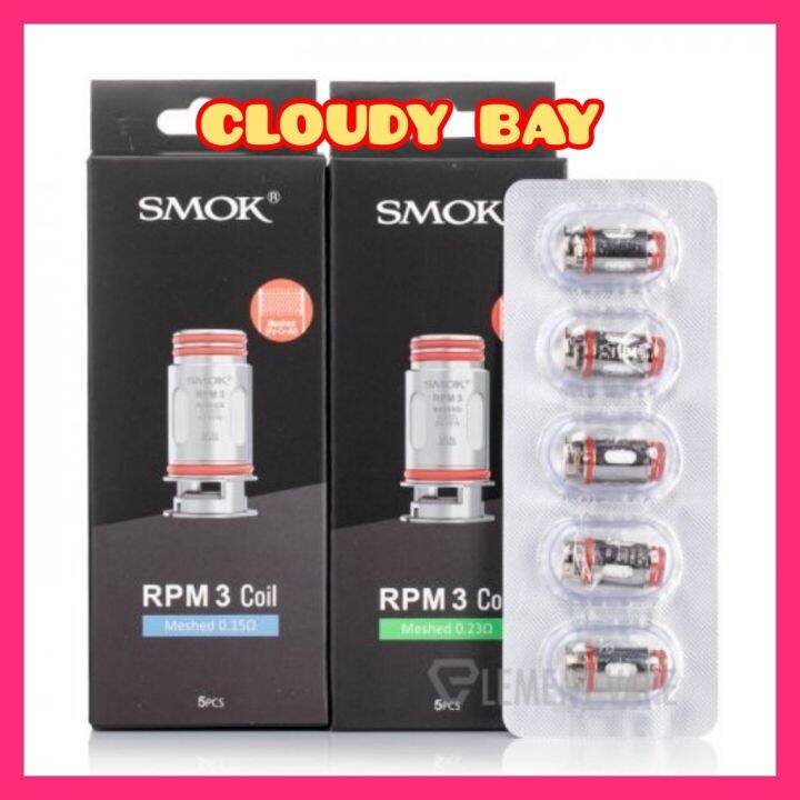 Vape Original Smok Rpm3 / Rpm 5 Occ Replacement Coil Meahed 0.15ohm ...