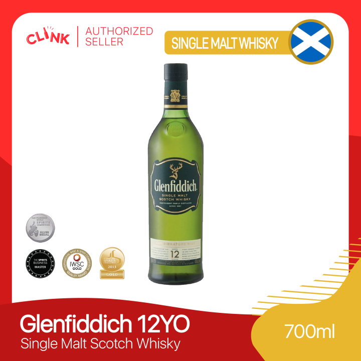 Glenfiddich 12 Years Old Single Malt Scotch Whisky 700ml | Lazada PH