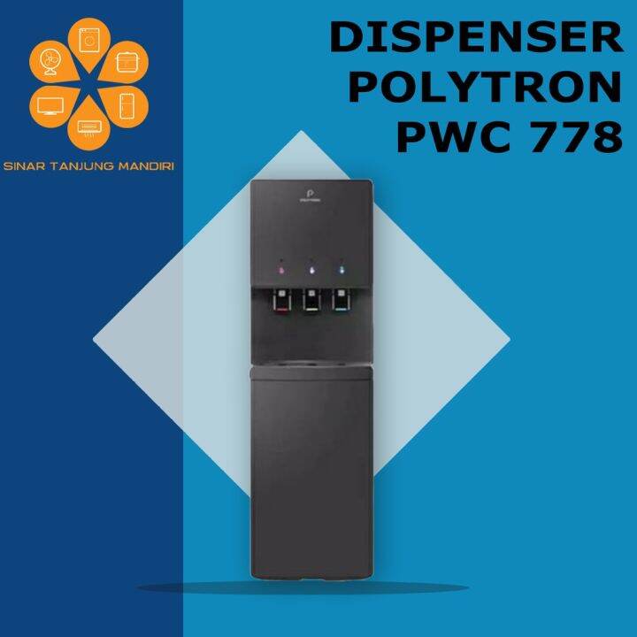 Dispenser Bottom Loading POLYTRON PWC 778 | Lazada Indonesia