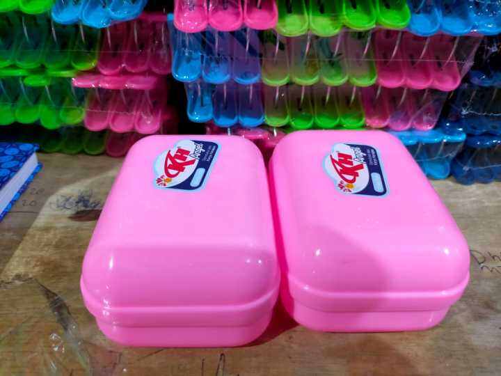 Tempat Sabun Mandi Batang Kotak Sabun Mini Soap Box Warna Wadah Sabun ...