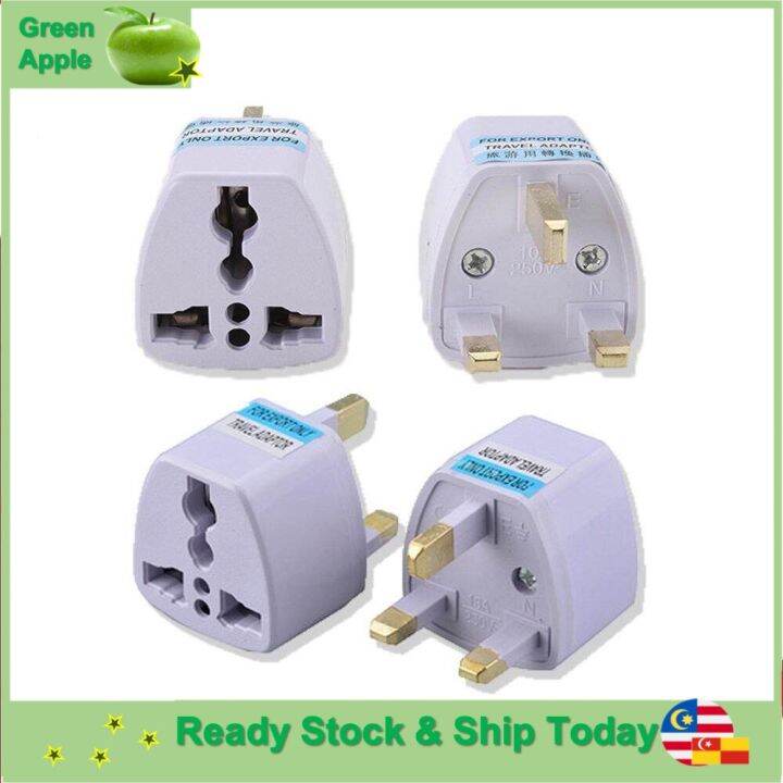 GreenApple Malaysia - Universal 3 Pin Plug Adaptor 2 Pin US EU CHINA ...