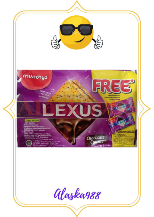 BISKUIT LEXUS CHOCOLATE - MUNCHYS LEXUS COKLAT | Lazada Indonesia