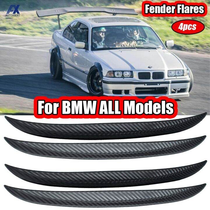 Fender Flares Mud Flap Arch Wheel Eyebrow Lips Strips Sticker Trim For ...