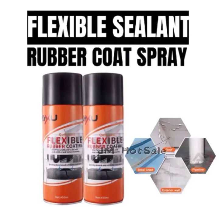 (BUY ONE TAKE ONE) Original AYXU Quick Seal Flexible Rubber coating waterproof black rubber ...