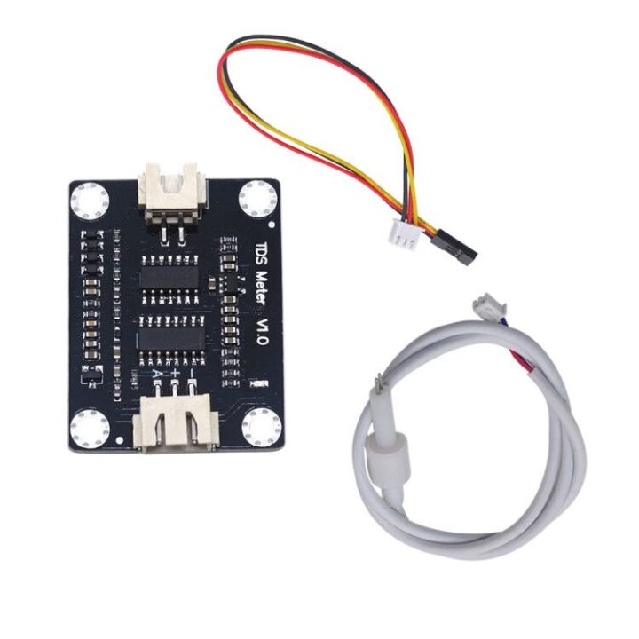 Water Conductivity Analog TDS Sensor Module Tester Waterproof Probe ... Water Conductivity Analog TDS Sensor Module Tester Waterproof Probe ...