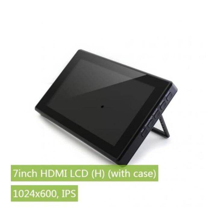 LCD Monitor Raspberry Pi WAVESHARE 7 inch HD + Capasitive Touch Screen ...
