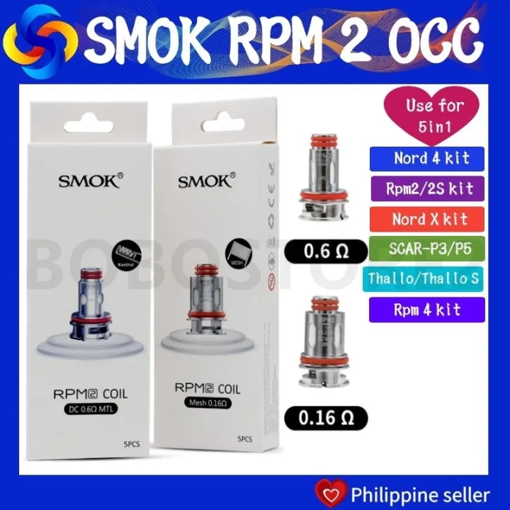 NORD 4 OCC 5pcs Smok Nord 4 kit Coils RPM 2 OCC Rpm Occ Coils For Nord ...