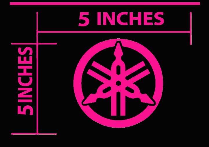 YAMAHA LOGO 5X5 INCHES | Lazada PH