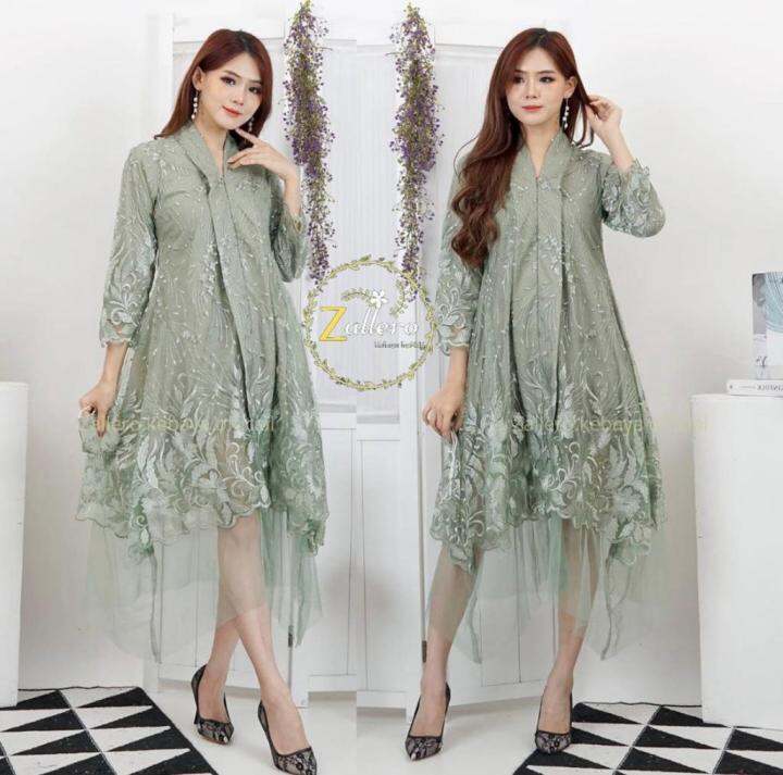 ZL- KEBAYA MODERN - DRESS KEBAYA - DRESS KONDANGAN - DRESS NATAL- DRESS ...