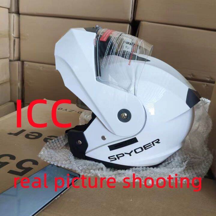 JieKai helmet full face There are ICC stickers to support COD ordering ...