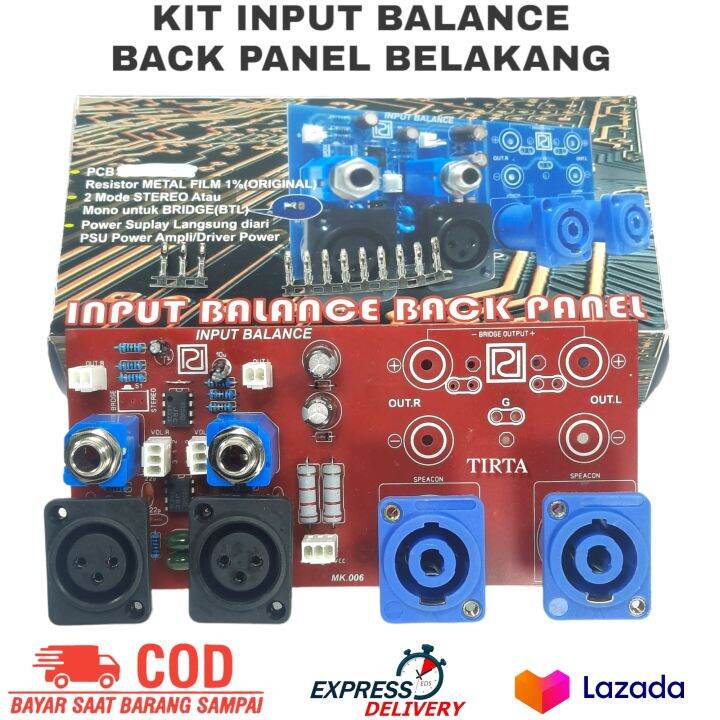 KIT INPUT BALANCE BACK PANEL BELAKANG | Lazada Indonesia