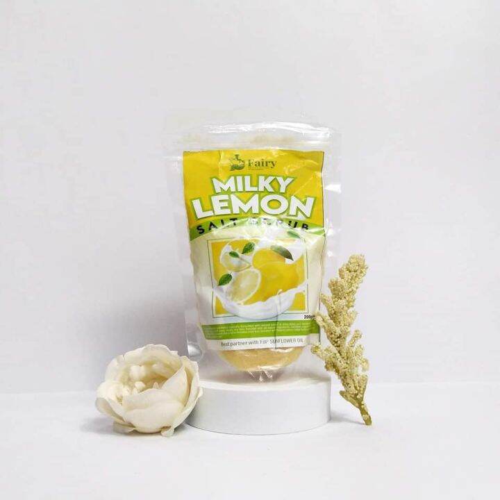 Milky Lemon Salt Scrub | Lazada PH