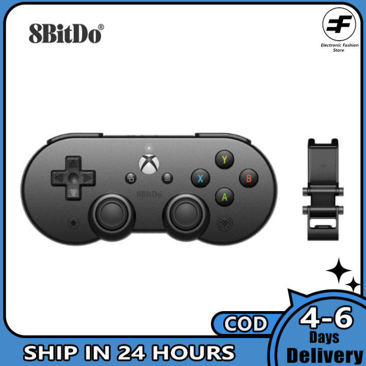 8BitDo SN30 Pro Bluetooth-compatible Game Controller Gamepad With Holder Compatible For Xbox ...