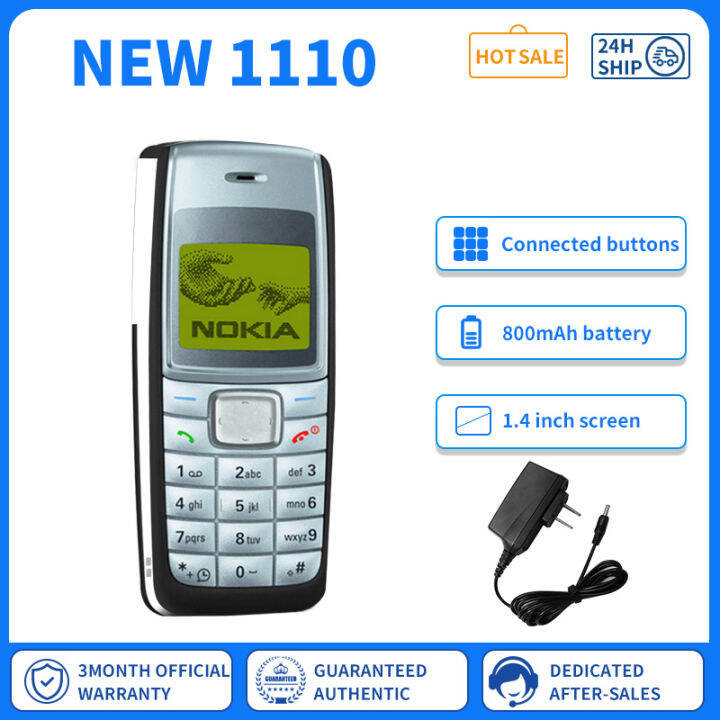 Original 1110 Basic Keypad Phone Classic Keypad Phone feature phone ...