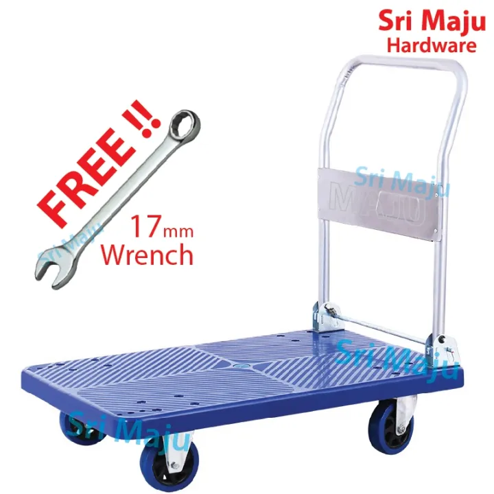 MAJU 150kg Quality Foldable PVC Platform Material Handling Hand Truck ...