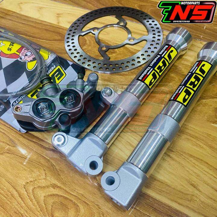 Lighten Front Shock Silver w/ JRP Sticker|8.1 2chip|190mm disc|earls ...