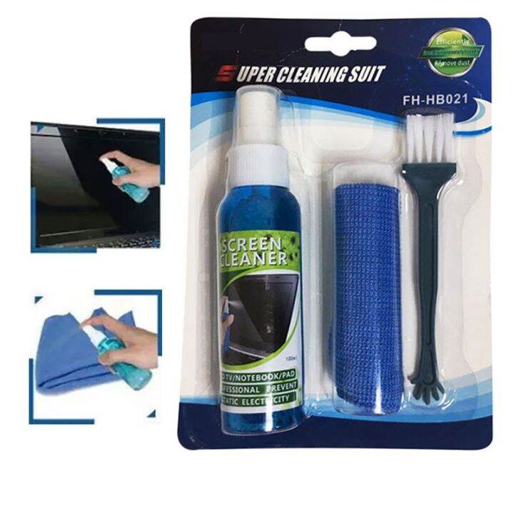 3 in 1 Tools Kit Multipurpose Screen Cleaning Handboss Remove Dust For ...