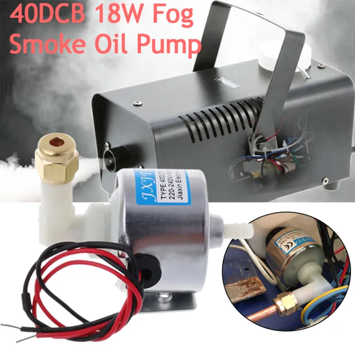40DCB 18W Fog Smoke Oil Pump For Stage 900W Smoke Machine Accessories ...