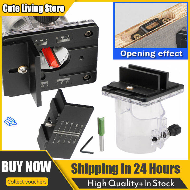 2 In 1 Wardrobe Cupboard Panel Punch Locator Aluminum Slotted Bracket ...