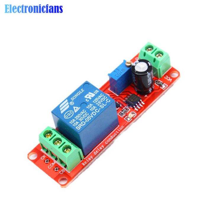 1PCS DC 5V Delay Relay Shield NE555 Timer Switch Adjustable Module 0 ...
