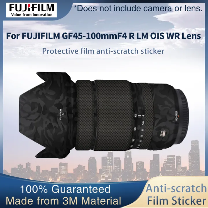 เลนส์ฟิล์มป้องกันสำหรับ FUJIFILM GF45-100mmF4 R LM OIS WR เลนส์ผิวรูป ...