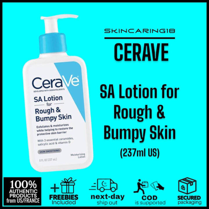 CERAVE SA Lotion for Rough & Bumpy Skin 237ml by SkinCaring18 | Lazada PH