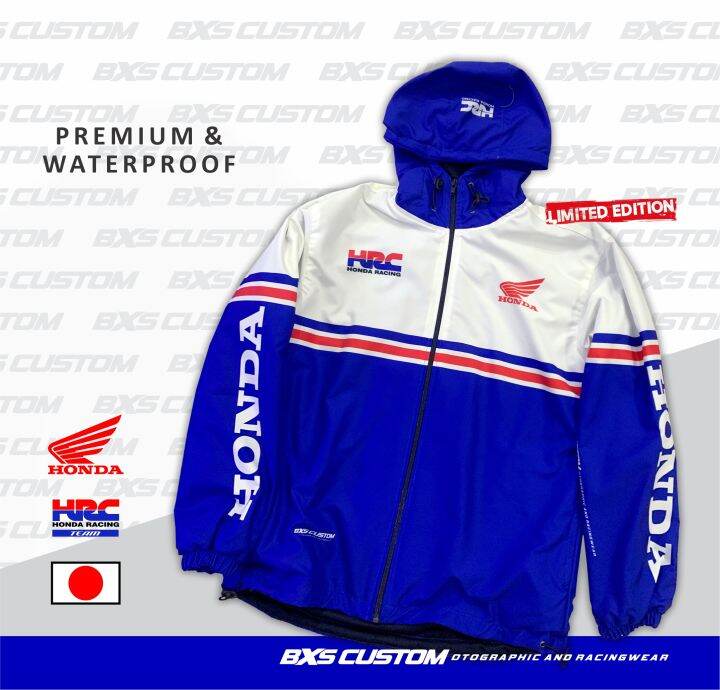 JAKET HRC HONDA RACING JAKET TOURING SUNMORI RIDING PREMIUM WATERPROOF | Lazada Indonesia