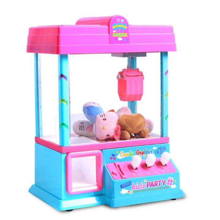 Claw Arcade Game Candy Dispenser for Kids Mini Toy Vending Machine with ...