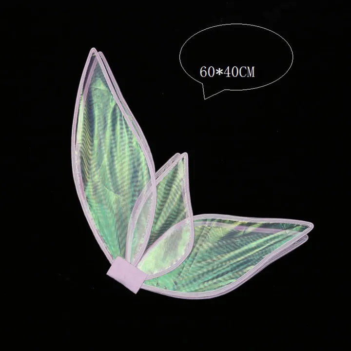 CCAngel Girl Butterfly Fairy Wing สำหรับการถ่ายภาพฮาโลวีน Prop Stage ...