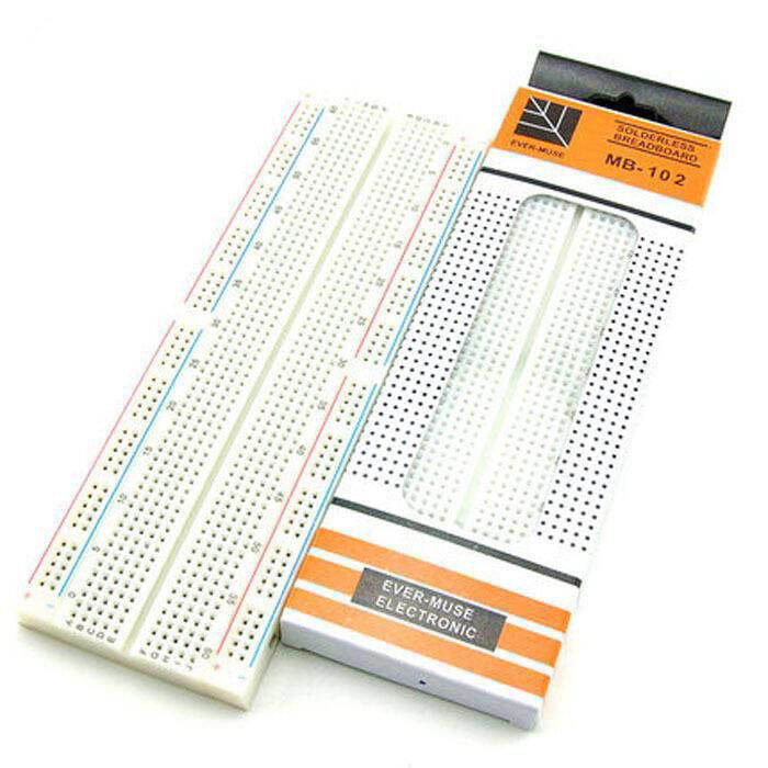MB102 - MB-102 Breadboard 830 Point Solderless PCB Bread project Board | Lazada Indonesia