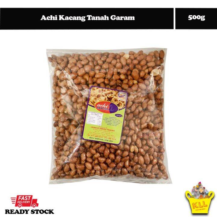 Achi Kacang Tanah (Masin / Pedas) - 500g | Lazada