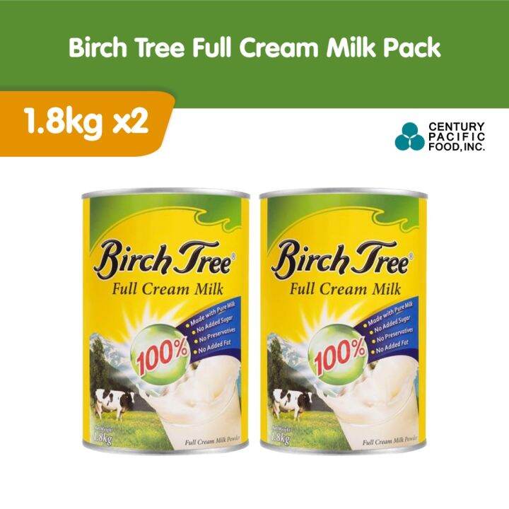 Birch Tree Full Cream Milk 1800g Pack of 2 | Lazada PH
