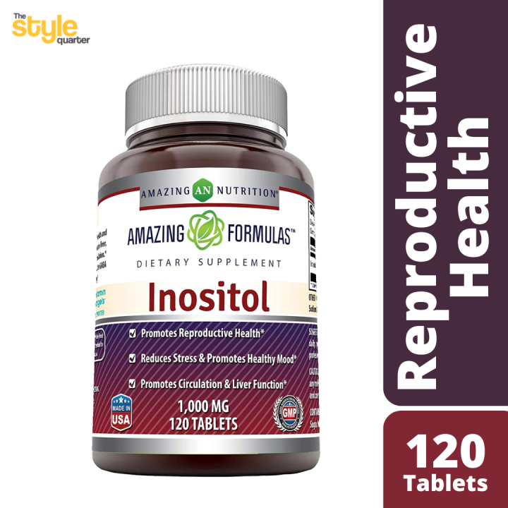 [AUTHENTIC] For Women's Health - Amazing Formulas Inositol - 1000 Mg ...