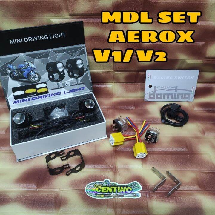 Aerox V1 / V2 Mini Driving light set | Lazada PH