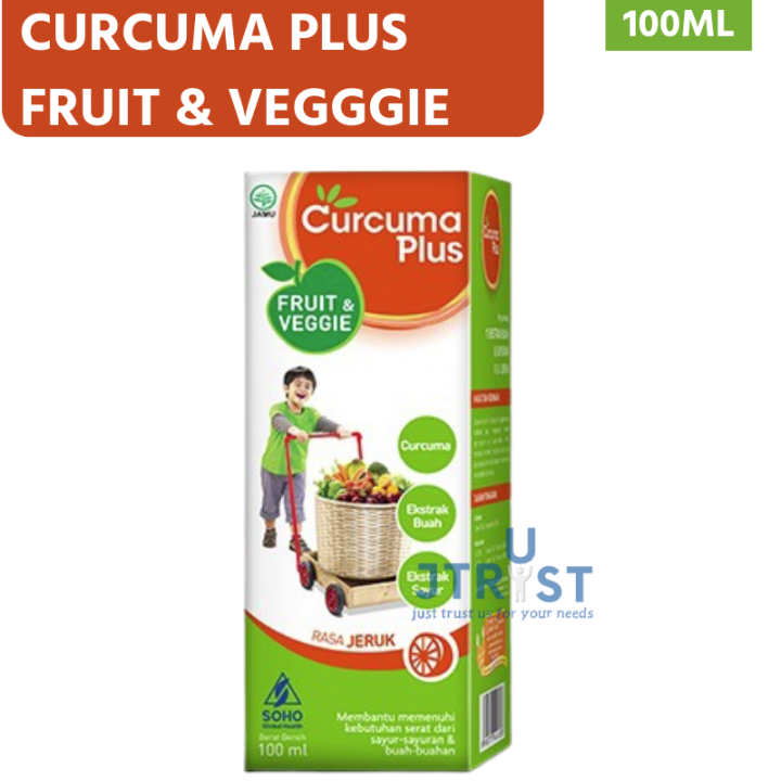 CURCUMA PLUS FRUIT & VEGGIE 100ML / CURCUMA PLUS | Lazada Indonesia